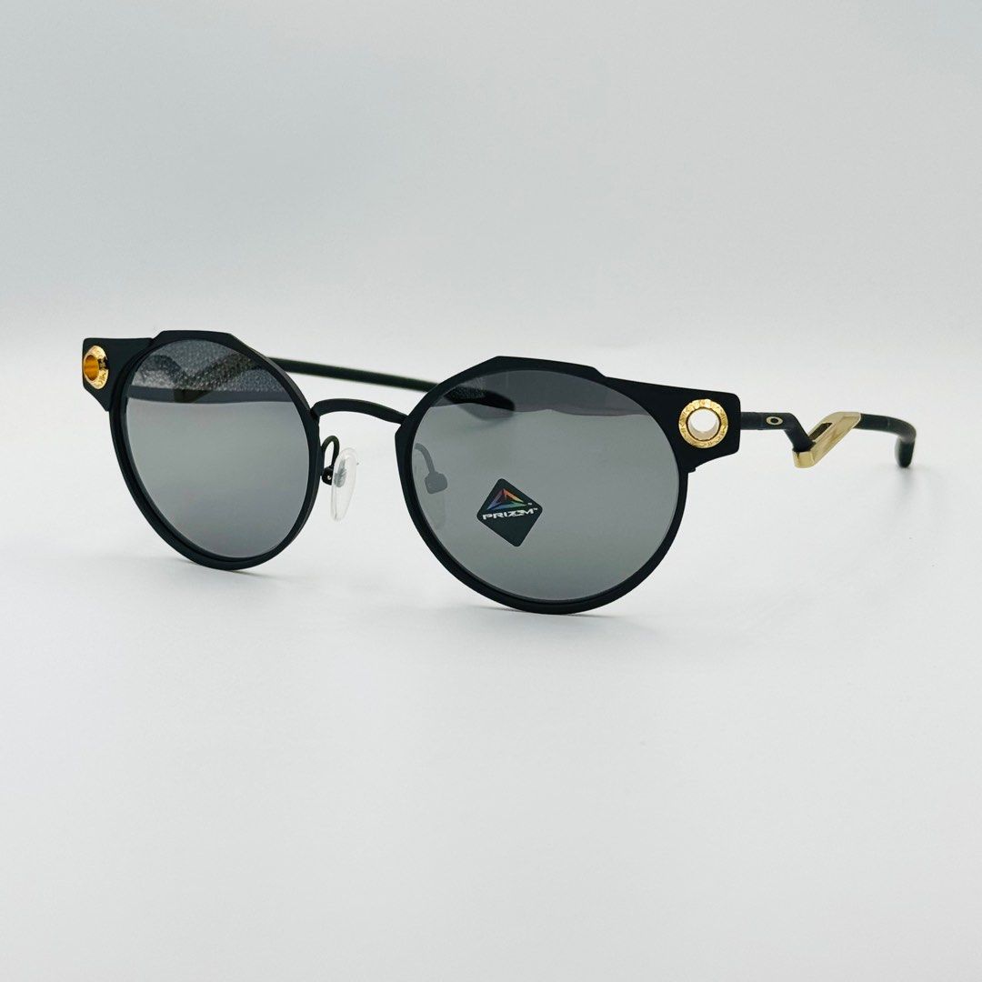 Oakley Deadbolt Kylian Mbappe Satin Black w/ Prizm Black, Men's Fashion ...