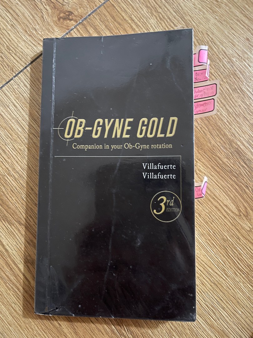OB GYNE GOLD, Hobbies & Toys, Books & Magazines, Textbooks on Carousell