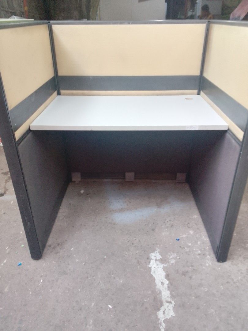 Office Partition Cubicle, Furniture & Home Living, Furniture, Tables ...