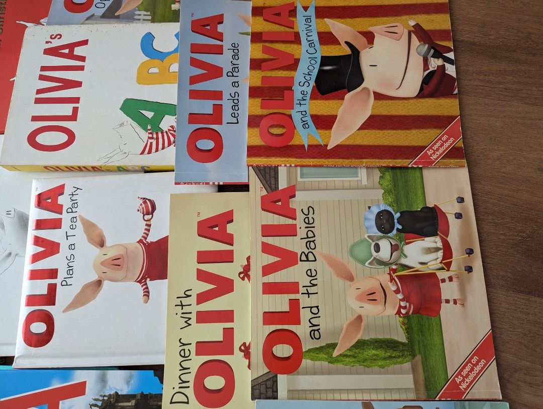 Olivia by Ian Falconer books Collection, Hobbies & Toys, Books ...