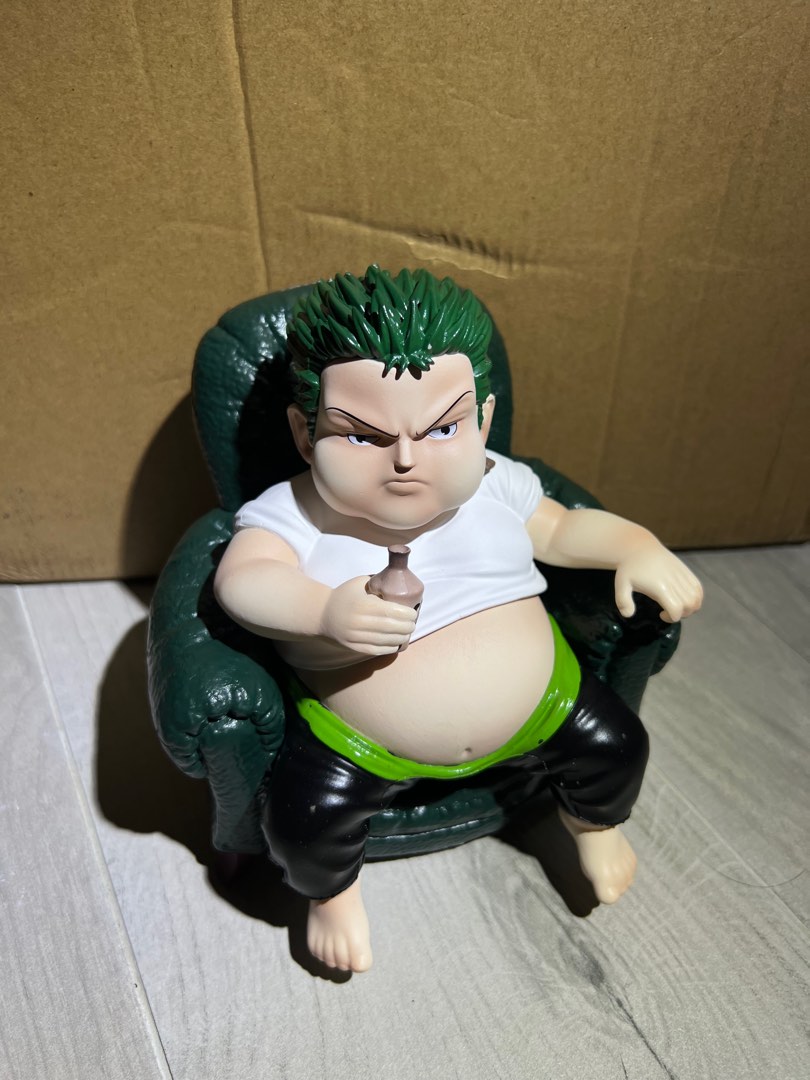 One Piece Fat Luffy Zoro Figurine, Hobbies & Toys, Toys & Games on ...