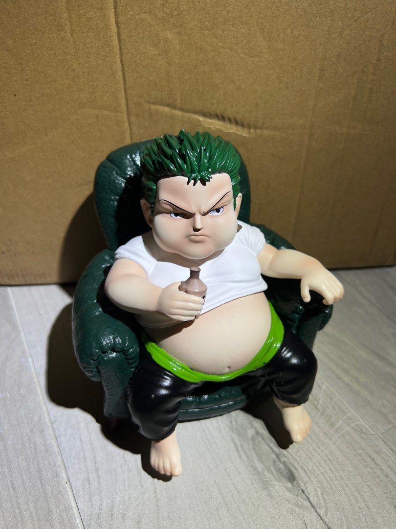 One Piece Fat Luffy Zoro Figurine, Hobbies & Toys, Toys & Games on ...