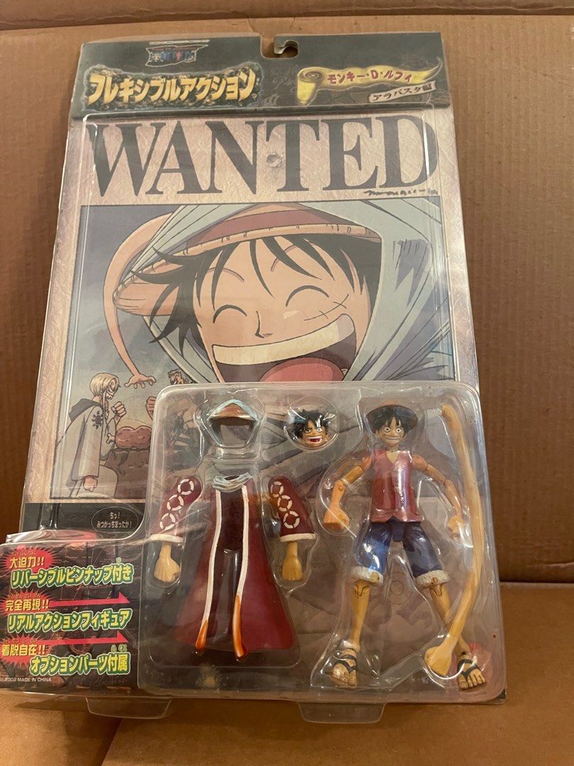 One Piece Luffy Action figure, Hobbies & Toys, Toys & Games on Carousell