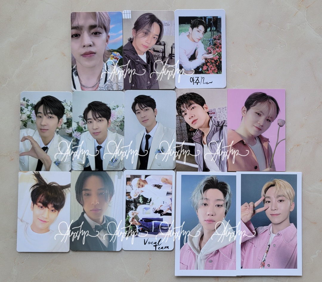 Onhand Seventeen SVT FML Attacca Hanabi Love & Letter Al1 photocards pc Jeonghan Joshua Wonwoo ...