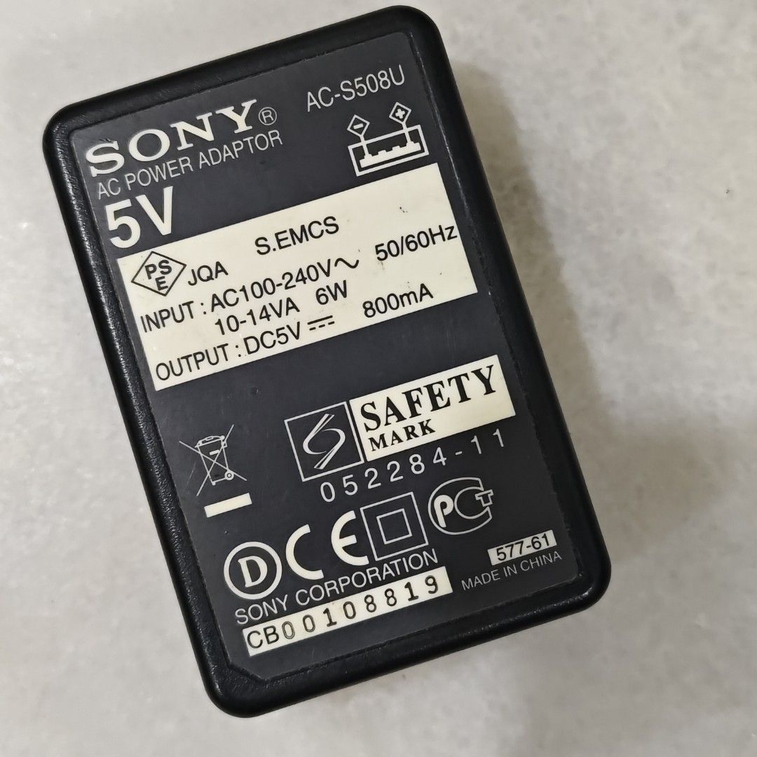 Original Sony Walkman AC Power Adapter, Audio, Other Audio Equipment on ...