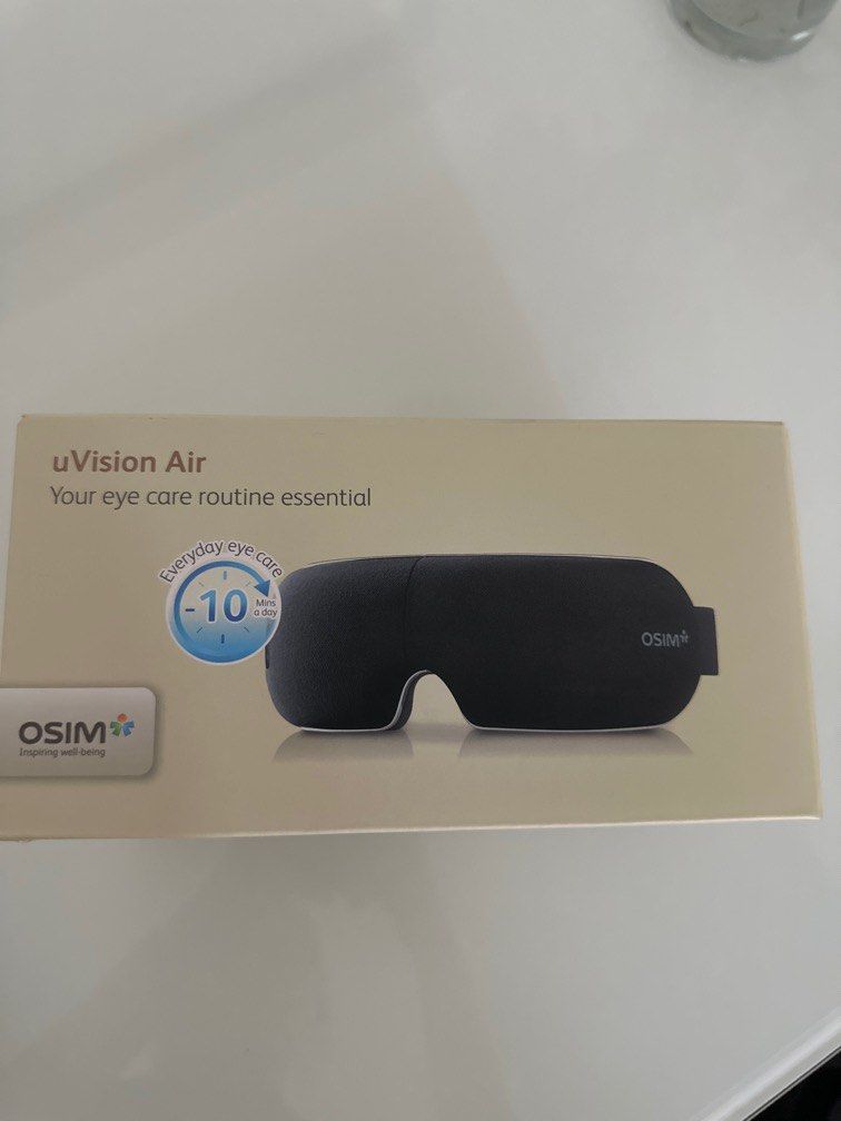 OSIM uVision Air Eye Massager, Health & Nutrition, Massage Devices on ...