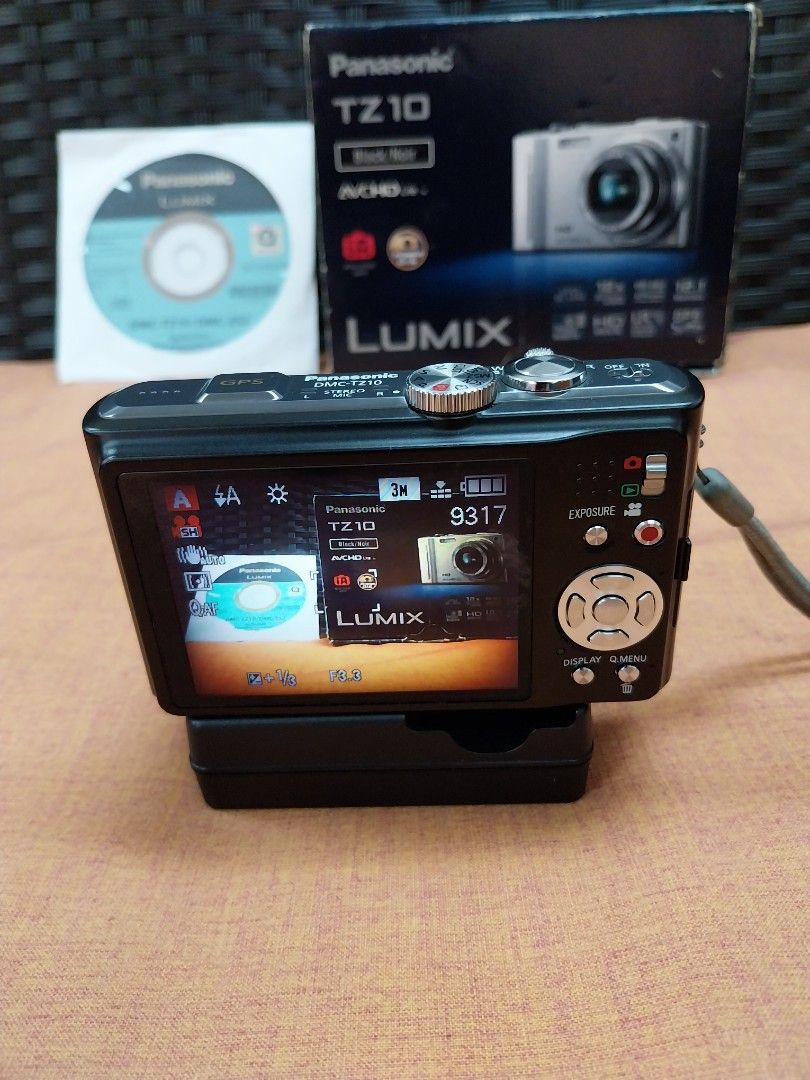 Panasonic DMC-TZ10 Lumix Camera, Photography, Cameras on Carousell