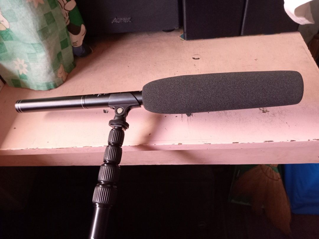 Panasonic EM-2800A Shotgun/Boom Microphone with free Andoer Handheld ...
