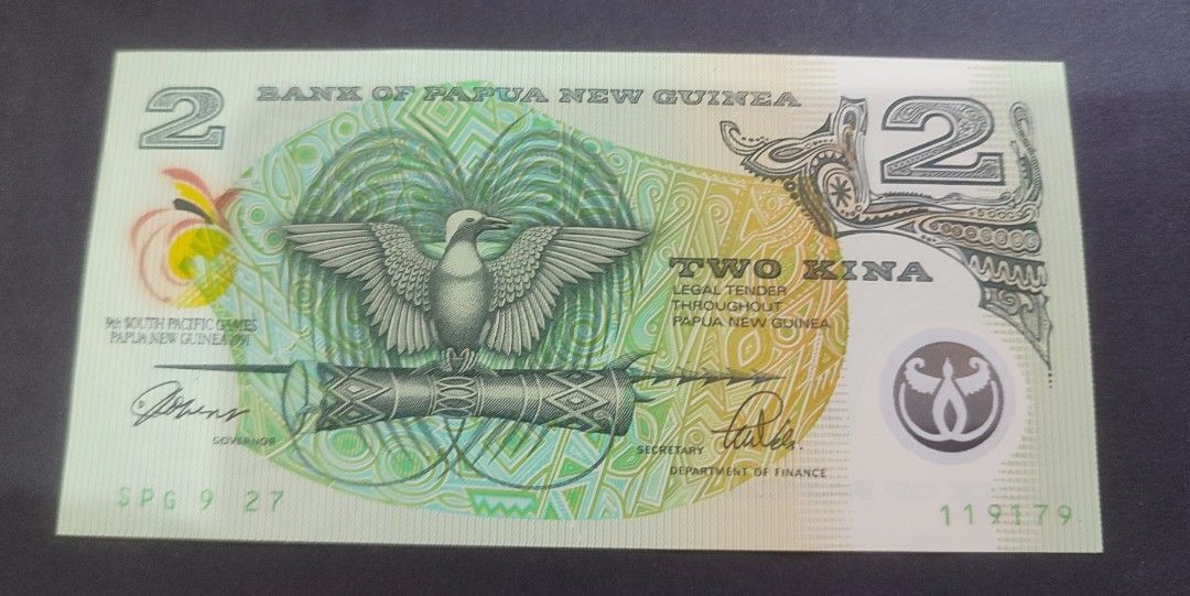 Papua New Guinea 2 Kina - commemorative Issue, Hobbies & Toys ...