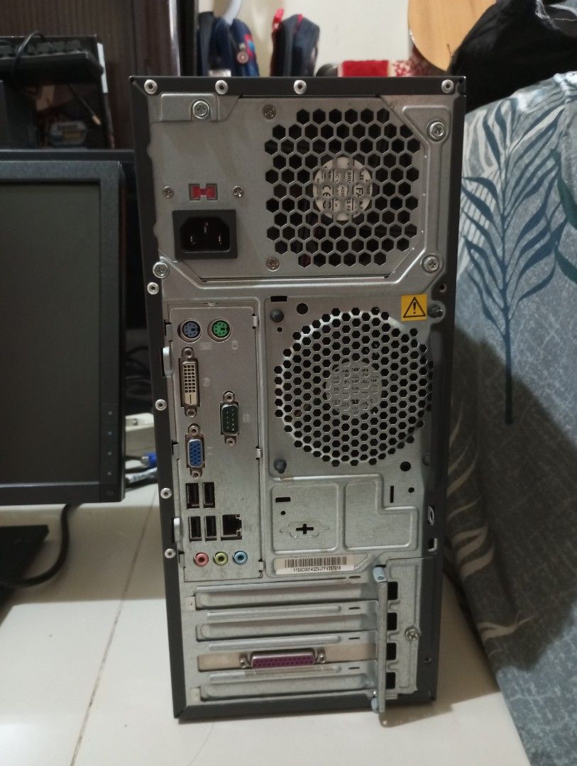 PC Built Up Lenovo Core i5 2400 Monitor Dell 19 inch, Elektronik ...