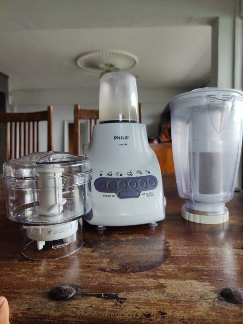 Phillips blender + juicer + chopper, TV & Home Appliances, Kitchen ...