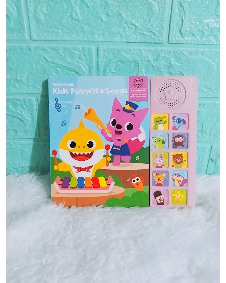 Pinkfong Kids' Favorite Songs Sound Book [Version 2], Babies & Kids ...