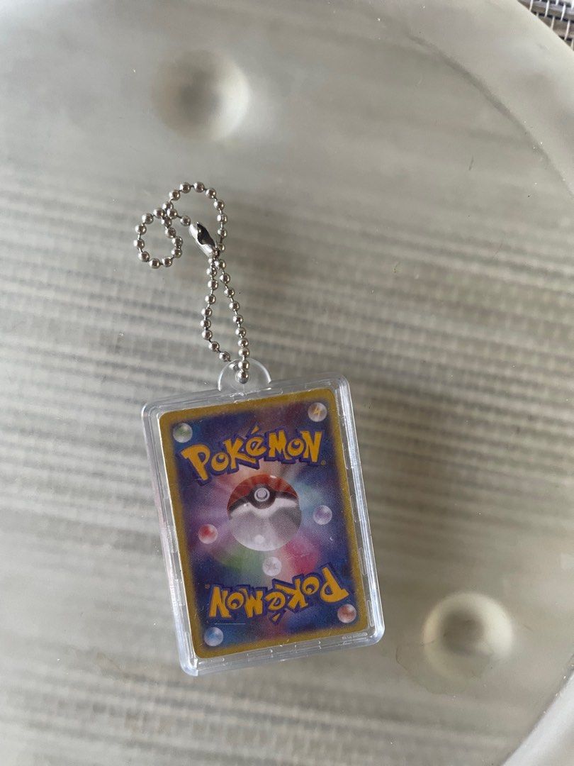 Pokemon Card Keychain, Hobbies & Toys, Memorabilia & Collectibles, Fan ...