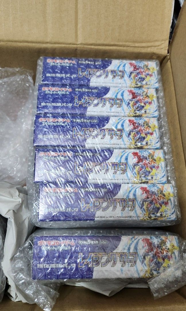 Pokemon TCG Raging Surf Japanese Booster Box, Hobbies & Toys, Toys ...