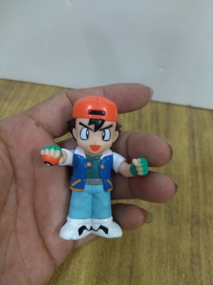 Pokémon Ash Ketchum Trainer Poseable Figure, Hobbies & Toys ...