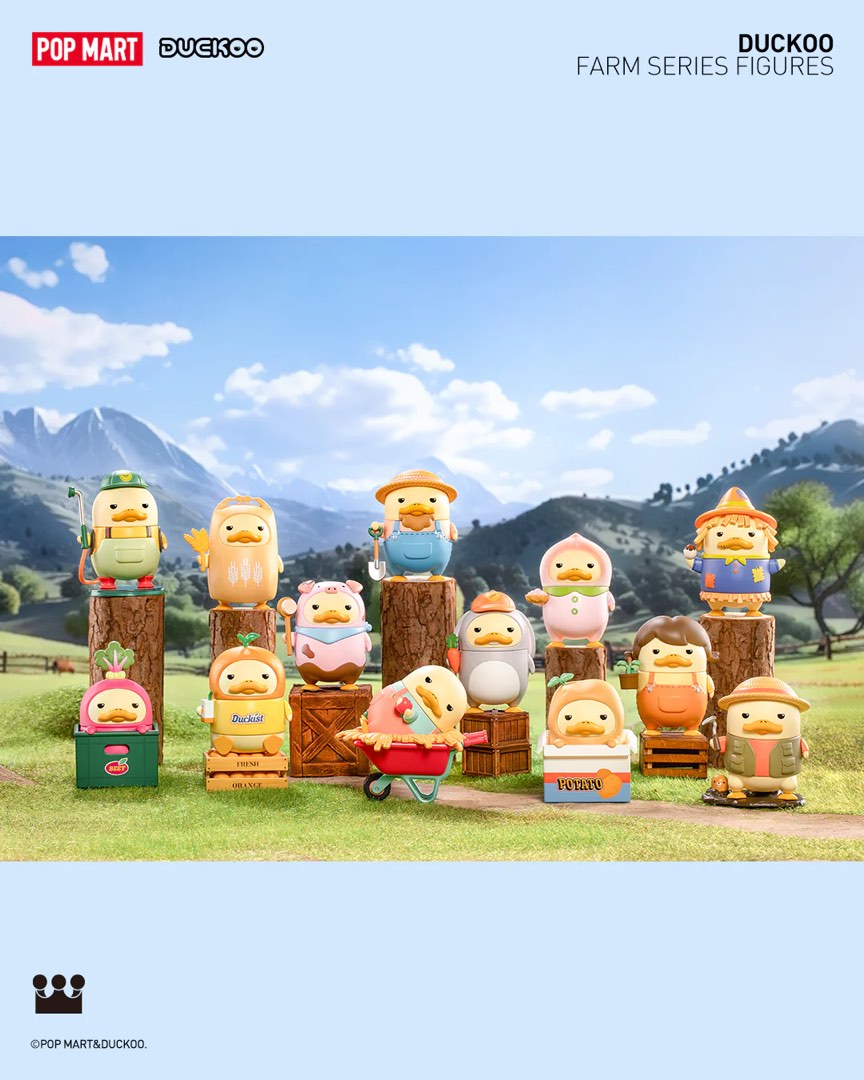 POPMART DUCKOO FARM RABBIT, Hobbies & Toys, Toys & Games on Carousell
