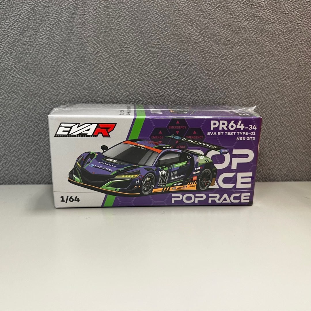 Poprace Pop Race PR64-34 34 EVA RT Test Type-01 NSX GT3 EVAR 澳門 澳門大賽車 ...