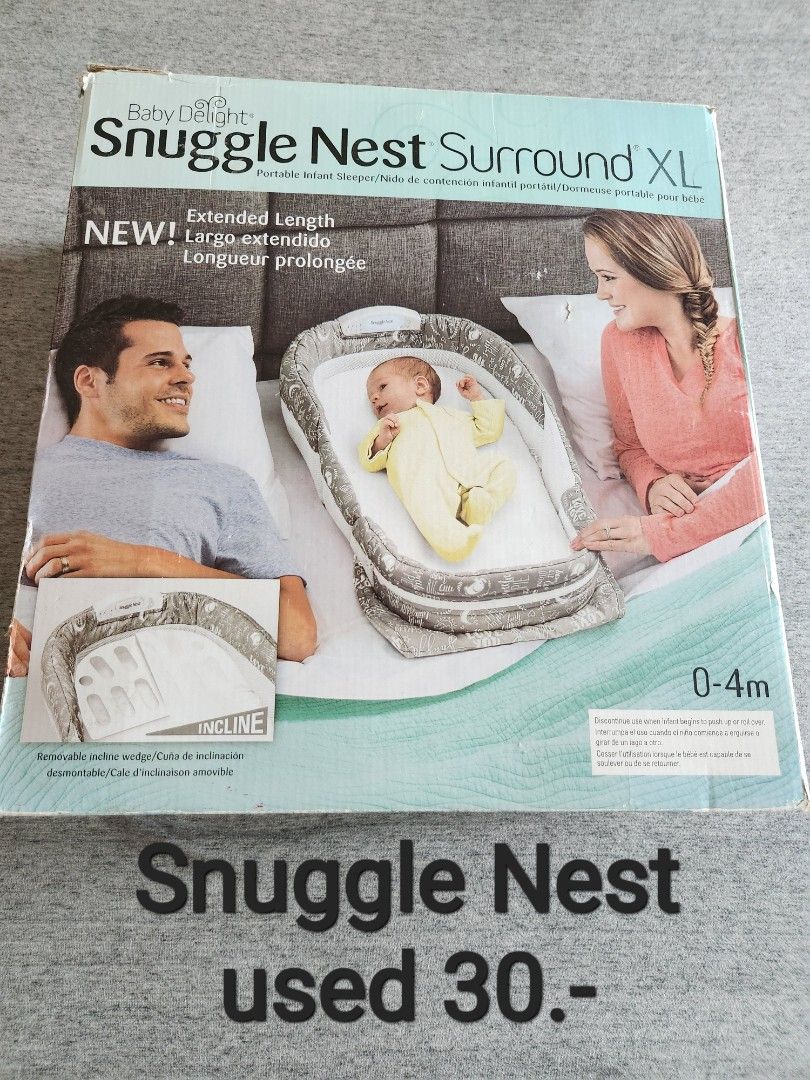 Portable infant sleeper Snuggle Nest, Babies & Kids, Baby Nursery ...