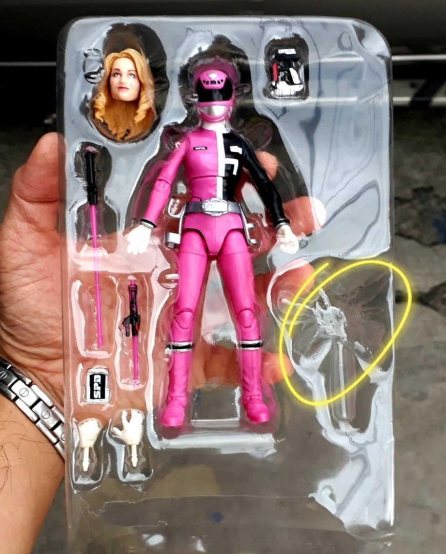 POWER RANGERS S.P.D PINK RANGER LIGHTNING COLLECTION HASBRO, Toys ...