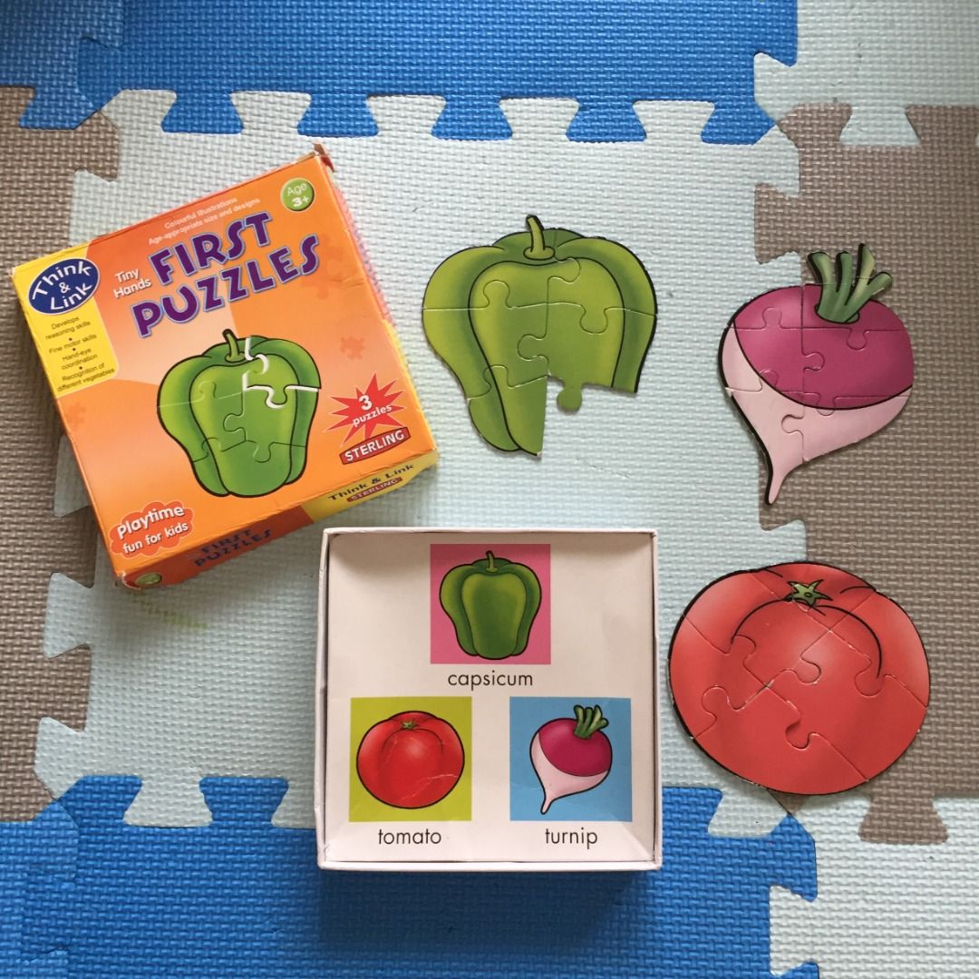 FREE on purchase of any 3 puzzles - Preloved: Sterling Tiny Hands First ...