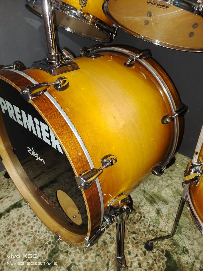 Premier XPK 5-Piece Shellpack Drumset, Hobbies & Toys, Music & Media ...