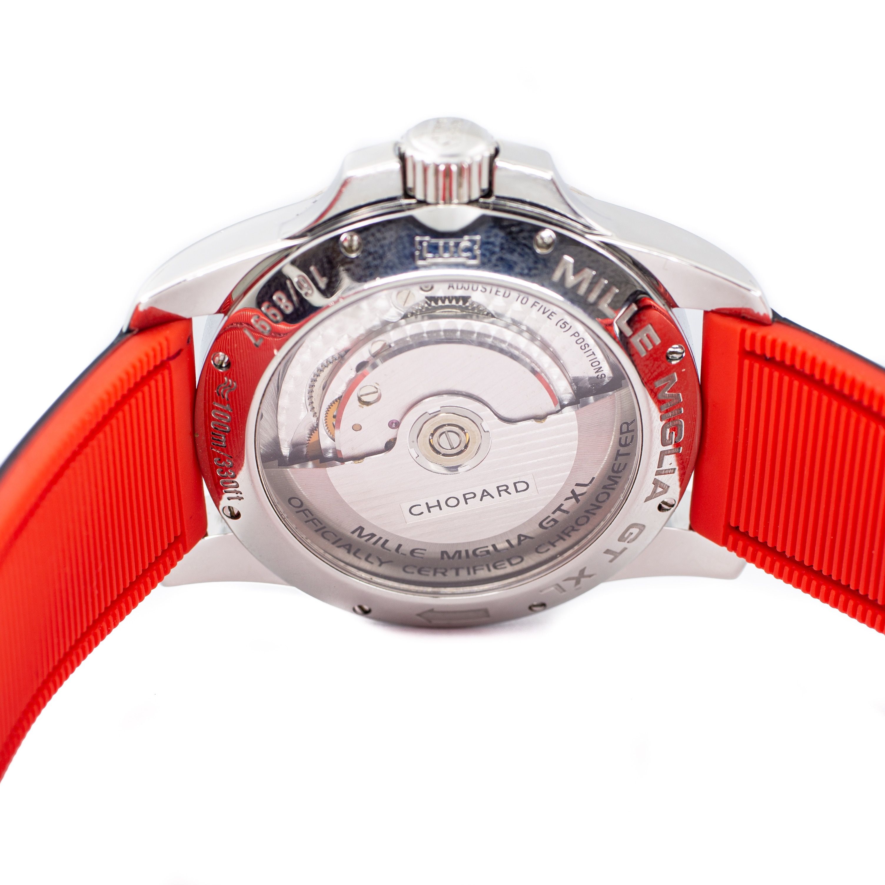 Preowned Chopard Mille Miglia Gran Turismo XL W/Factory Diamond Bezel ...