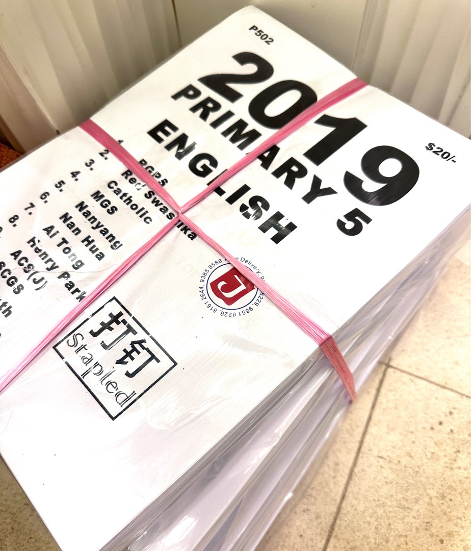 Pri 5 School Exam Papers 2019 Full Set, Hobbies & Toys, Books ...