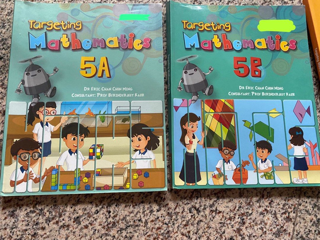 primary 3,4,5,6 math textbook targeting mathematics, Hobbies & Toys ...
