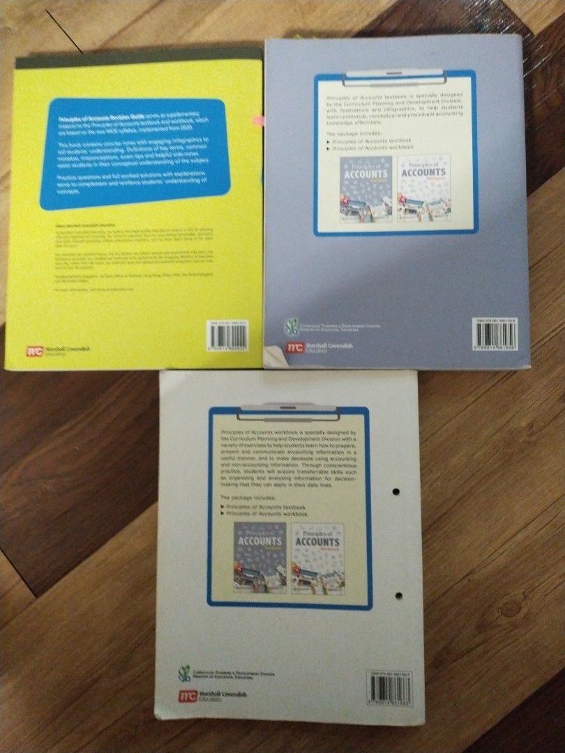 Principles of accounts POA books, Hobbies & Toys, Books & Magazines ...