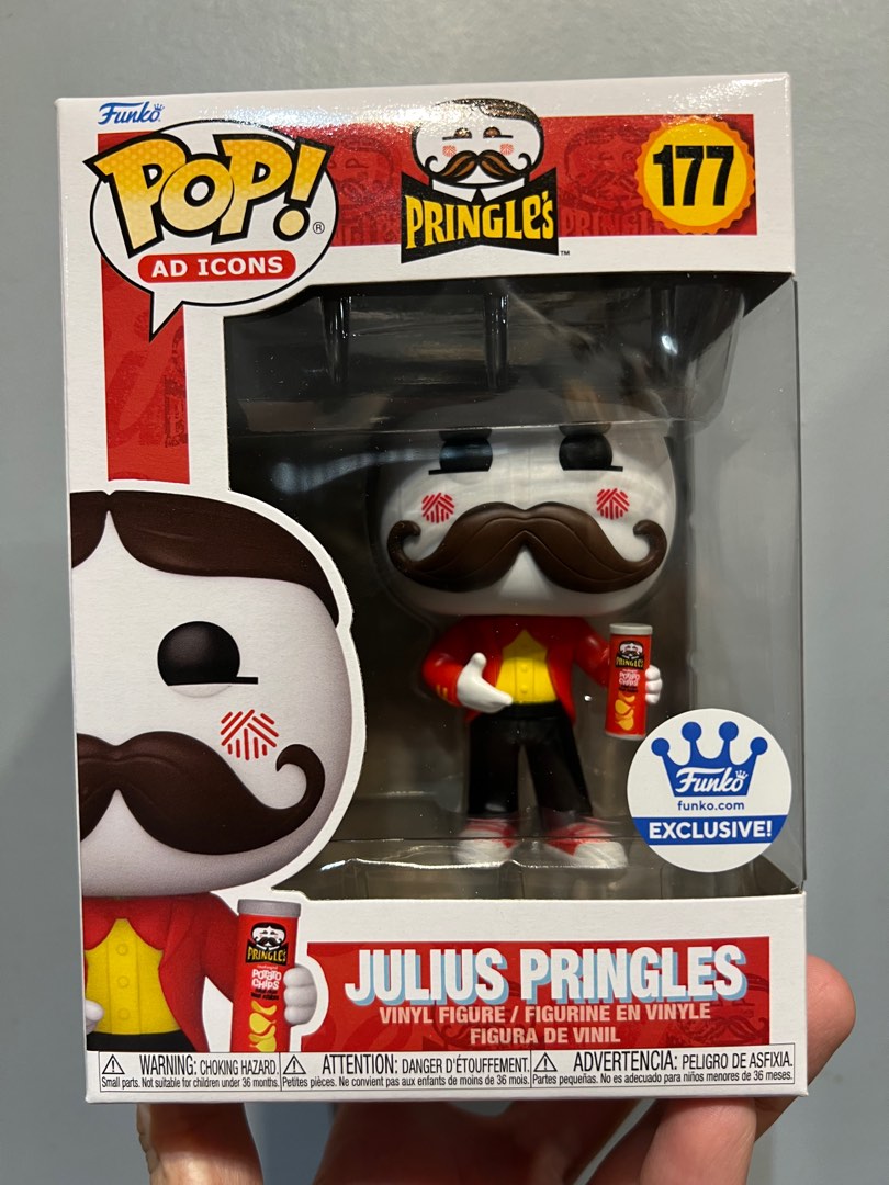 Pringles Funko Pop (Julius Pringles Funko Pop), Hobbies & Toys, Toys ...