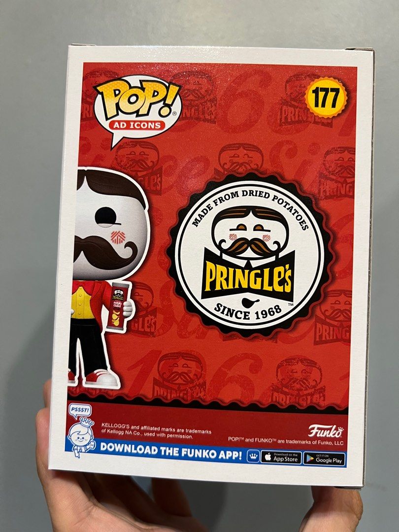 Pringles Funko Pop (Julius Pringles Funko Pop), Hobbies & Toys, Toys ...
