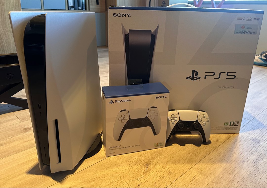 PS5 Local Set, Disc version, Video Gaming, Video Game Consoles ...