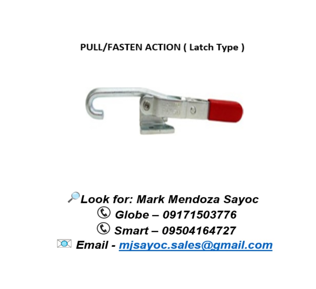 PULL/FASTEN ACTION ( Latch Type ), Commercial & Industrial ...