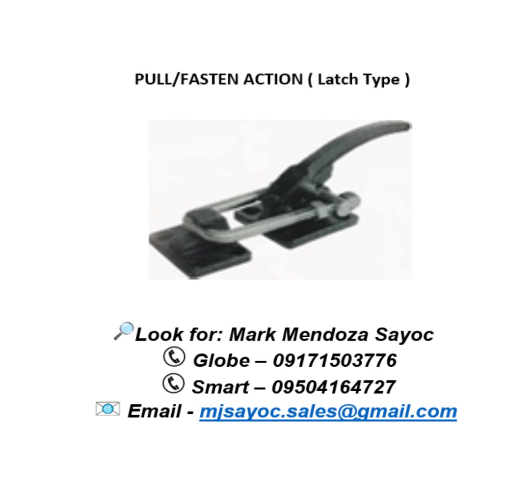 PULL/FASTEN ACTION ( Latch Type ), Commercial & Industrial ...