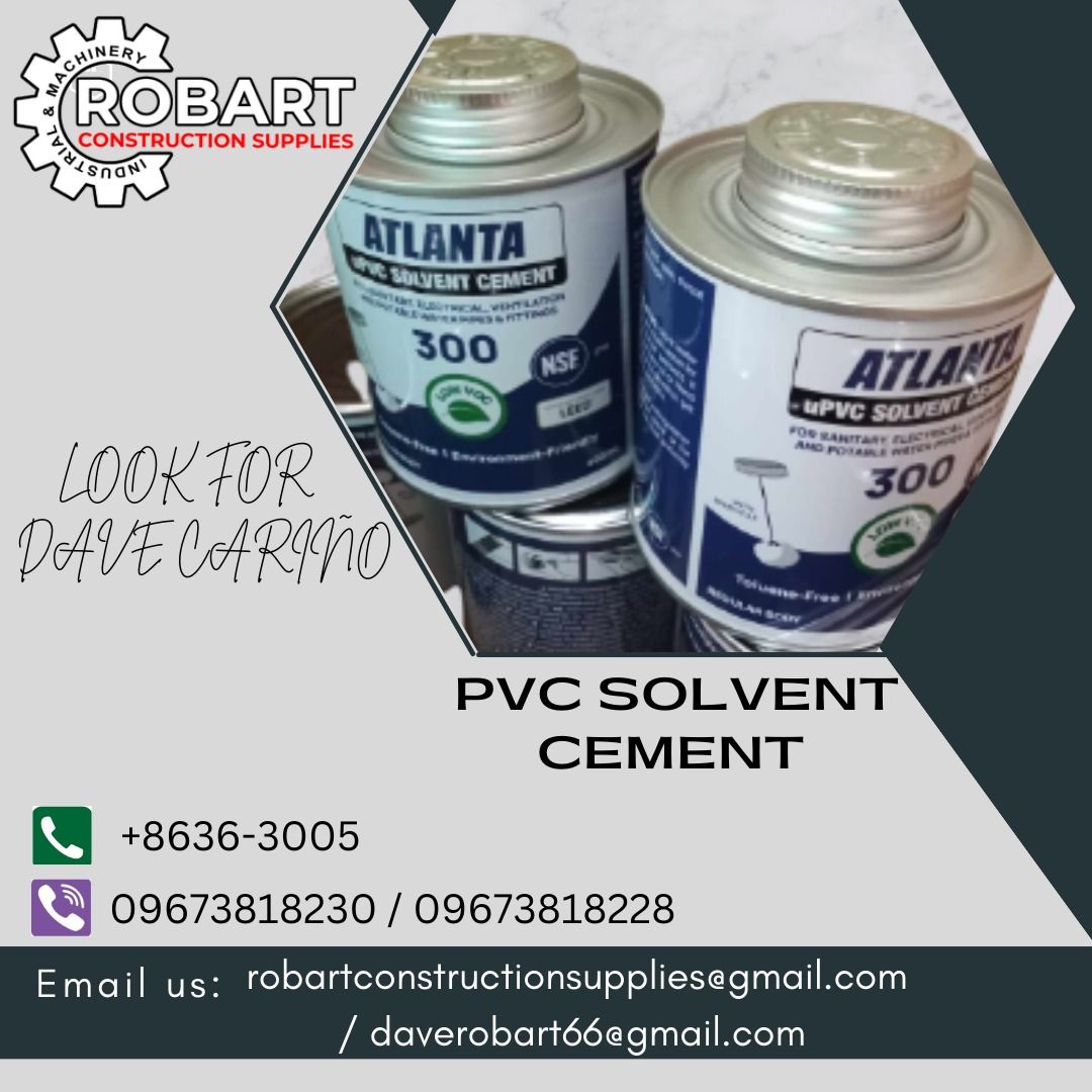 PVC SOLVENT CEMENT, Commercial & Industrial, Construction Tools ...