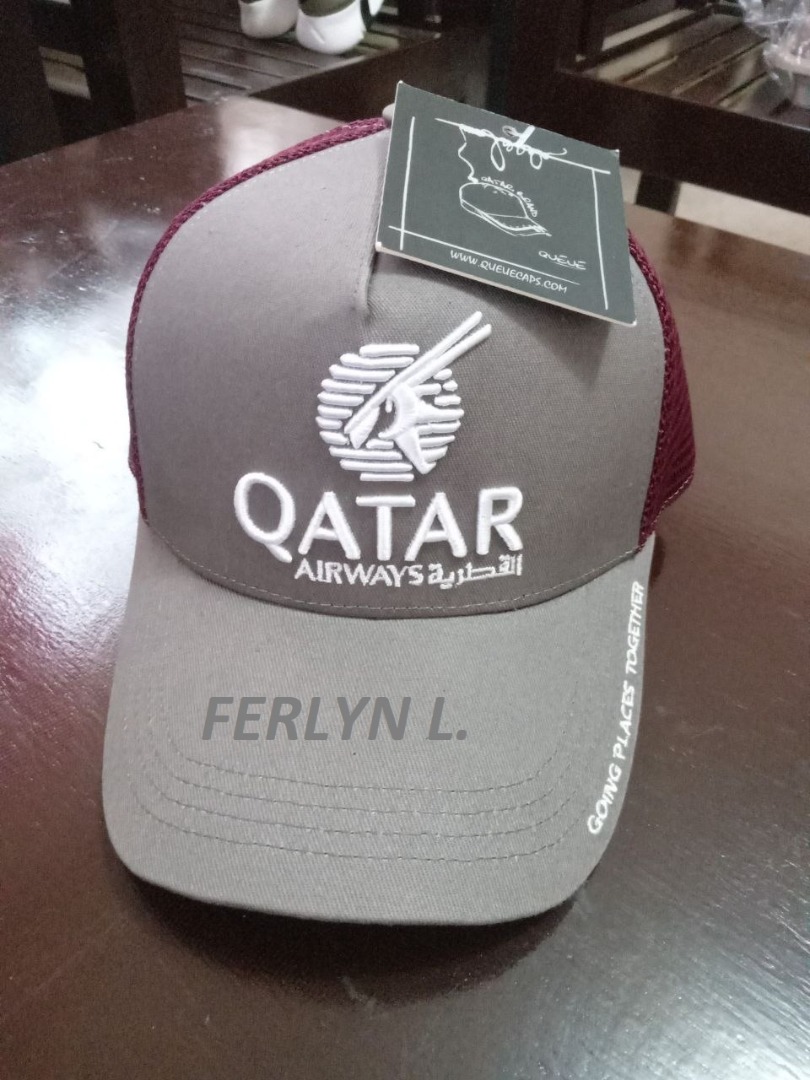 QATAR AIRWAYS Mesh cap brand new with tag, Men's Fashion, Watches ...
