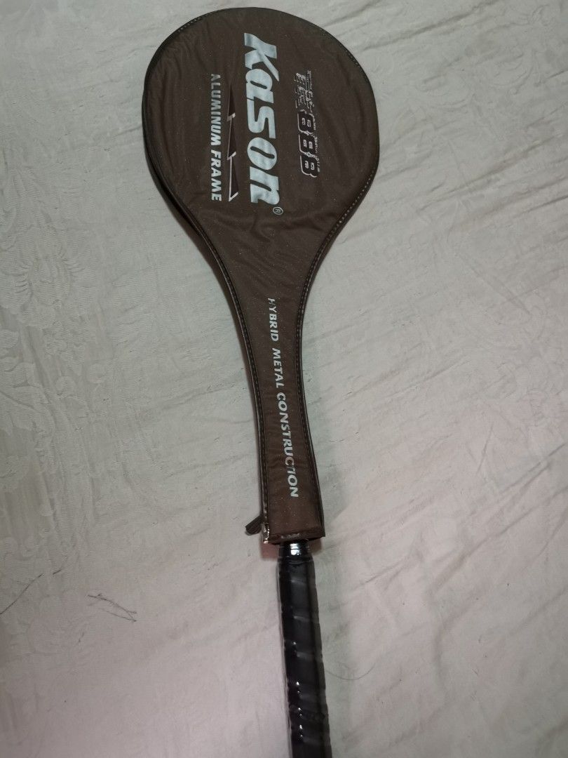RAKET BADMINTON MEREK KASON NEW DENGAN PENUTUP RESLETING, Olah Raga ...