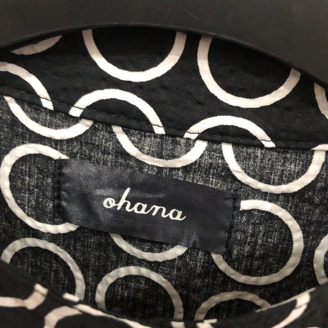 Rare Ohana Japan Artisans Ultralight Seersucker Wide Circle Prints ...