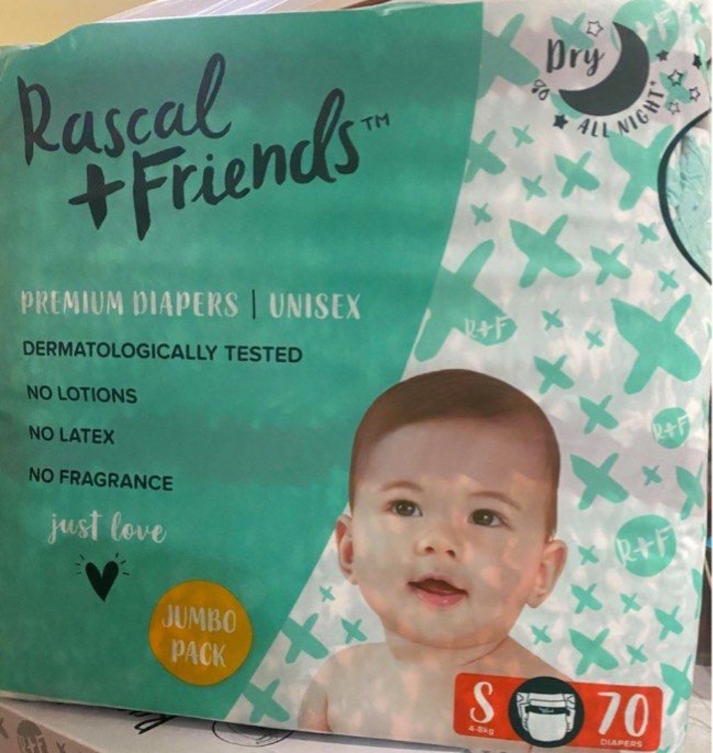 BRAND NEW Rascal & Friends S size diaper, Babies & Kids, Bathing ...
