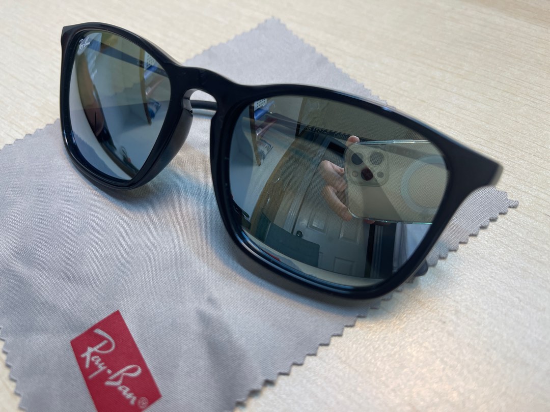 Ray-ban Chris Sunglasses (unisex), Men's Fashion, Watches & Accessories ...