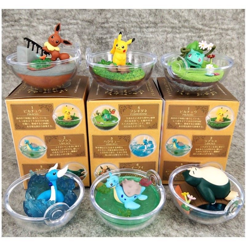 Re-Ment Pokemon Terrarium Collection Series 1 Mystery Blind Box ...