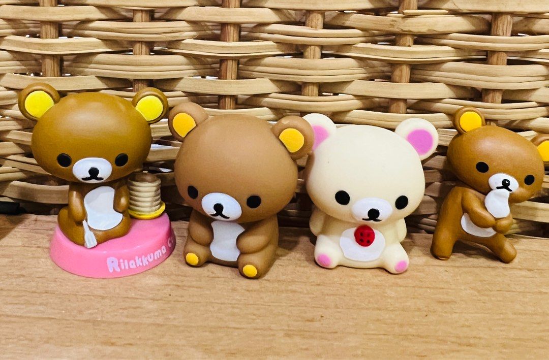 Rilakkuma figure set, Hobbies & Toys, Toys & Games on Carousell