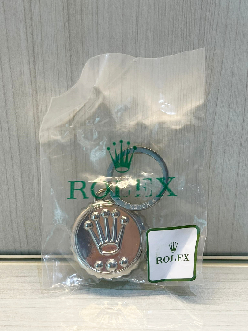 Rolex Silver Keychain, Luxury, Accessories on Carousell