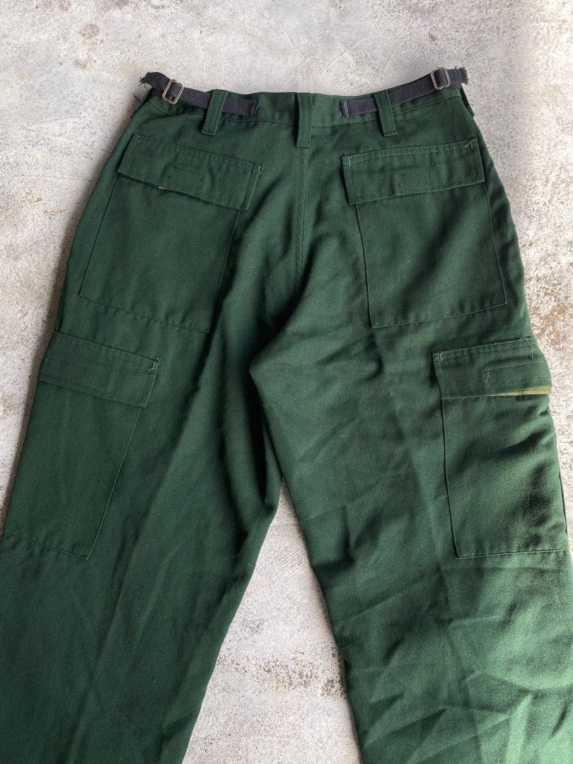 (S) Vintage RANGER fire fighter wildland pants made in usa ideal zipper ...