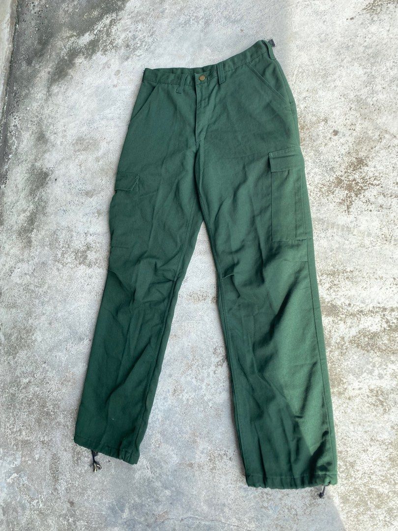 (S) Vintage RANGER fire fighter wildland pants made in usa ideal zipper ...