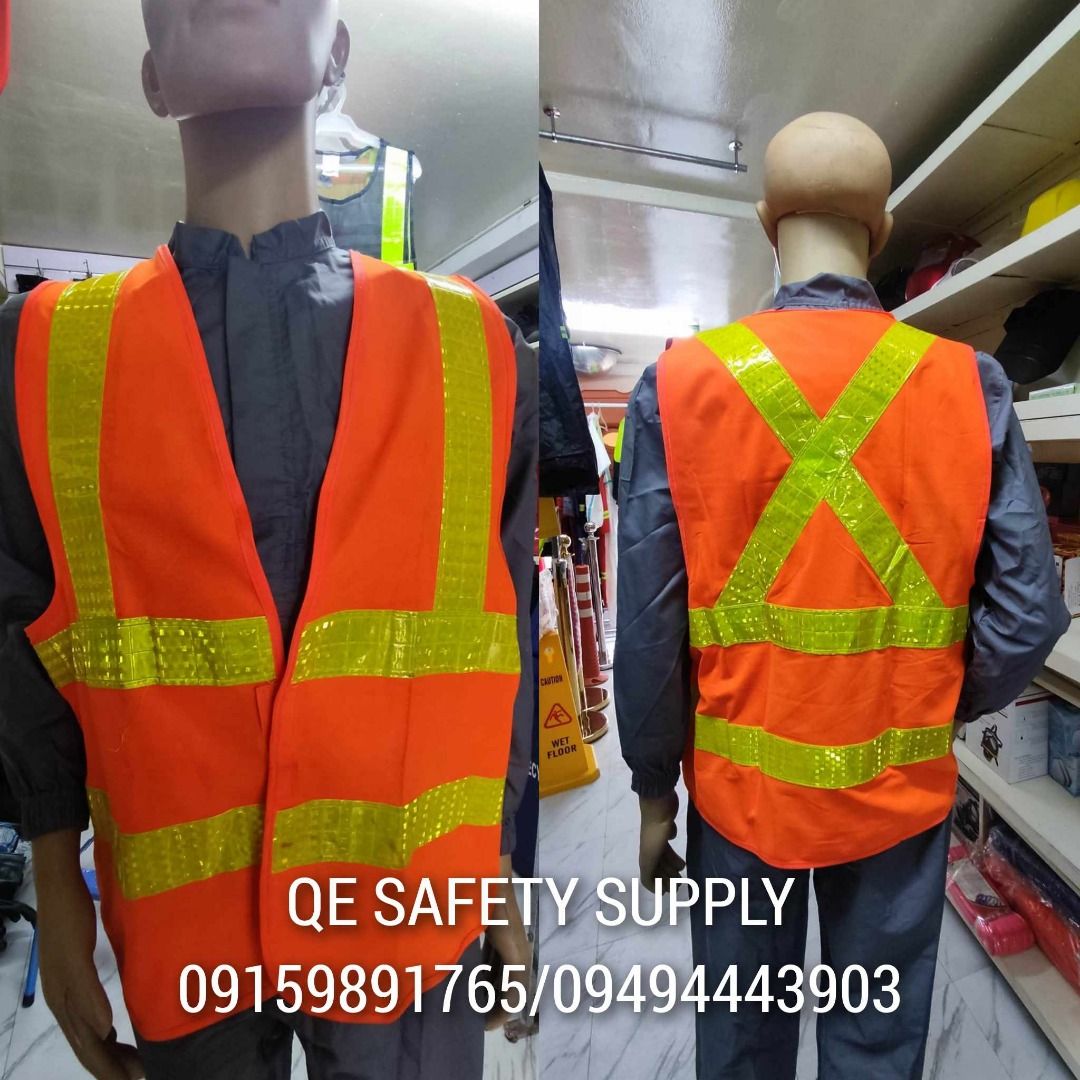 Safety Vest / Reflectorized Vest QSV 12, Men's Fashion, Tops & Sets ...