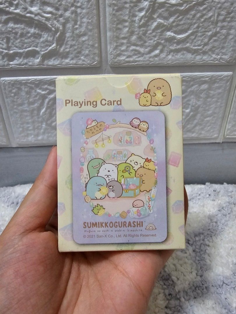 San-x Sumikko Gurashi Playing Cards, Hobbies & Toys, Memorabilia ...