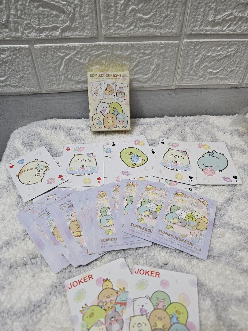 San-x Sumikko Gurashi Playing Cards, Hobbies & Toys, Memorabilia ...