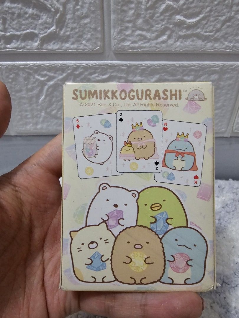 San-x Sumikko Gurashi Playing Cards, Hobbies & Toys, Memorabilia ...