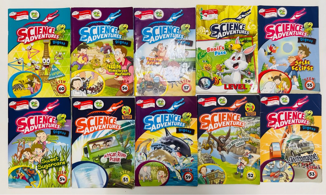 Science Adventures Series, Hobbies & Toys, Books & Magazines, Magazines ...